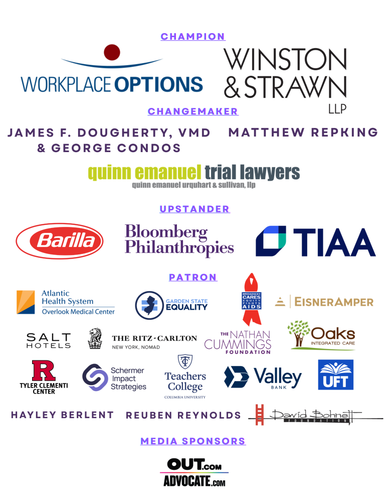 Upstander Legacy Celebration Sponsorships • Tyler Clementi Foundation